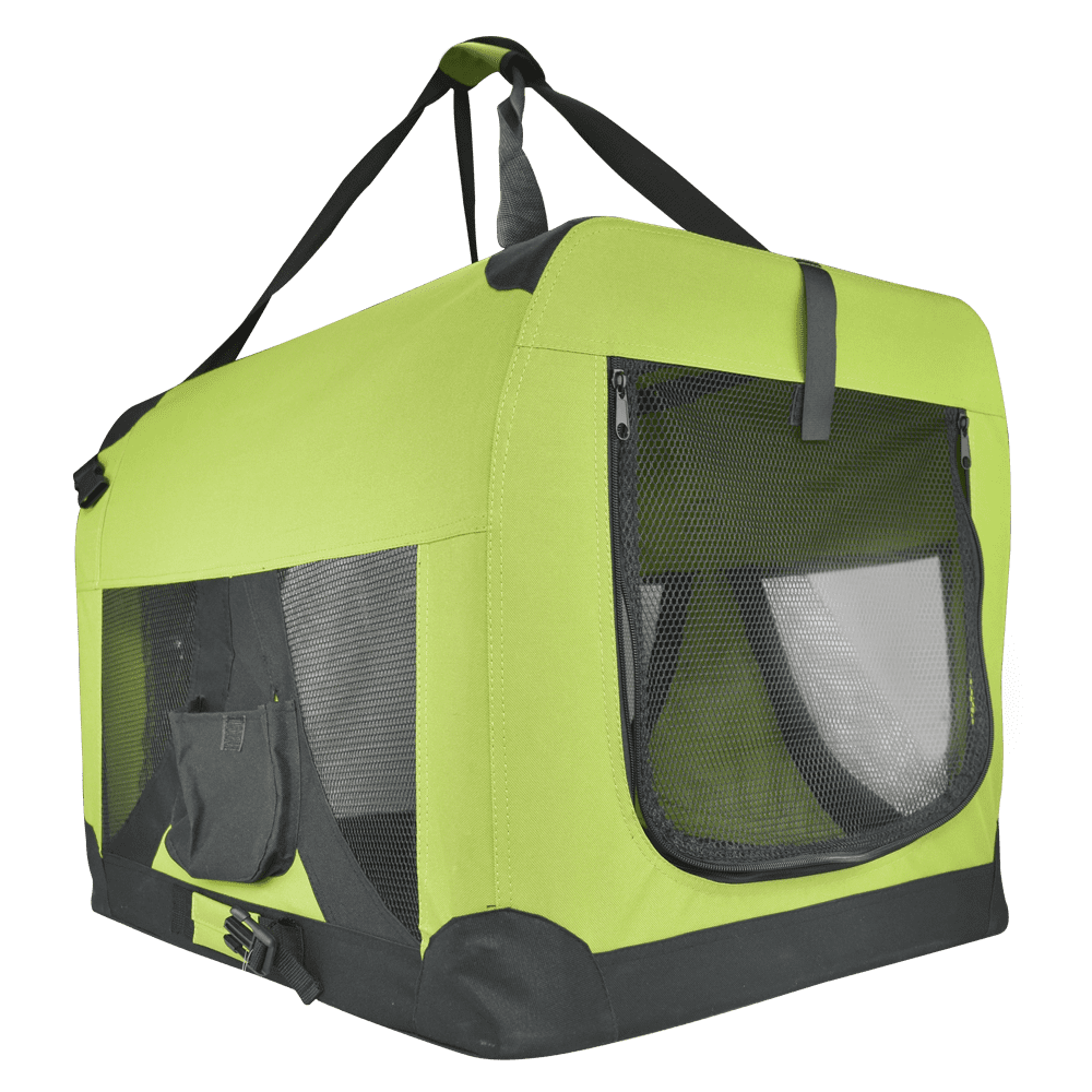 Perrera Fancy Pets Med Verde Estructura Metálica Plegable | Bodega ...