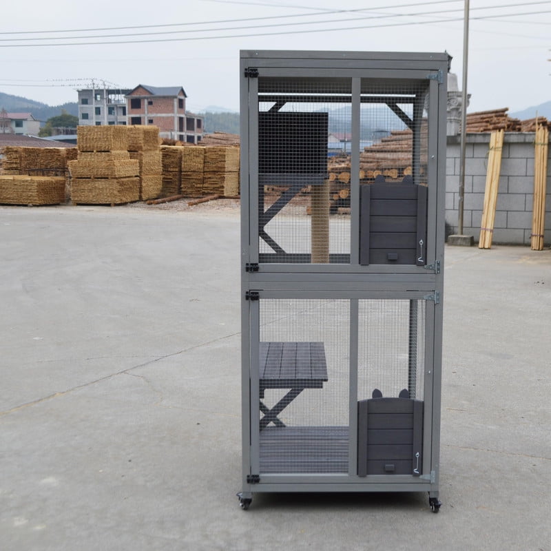 Click here for Tropow Catio Outdoor Cat Enclosure With Window Acc... prices