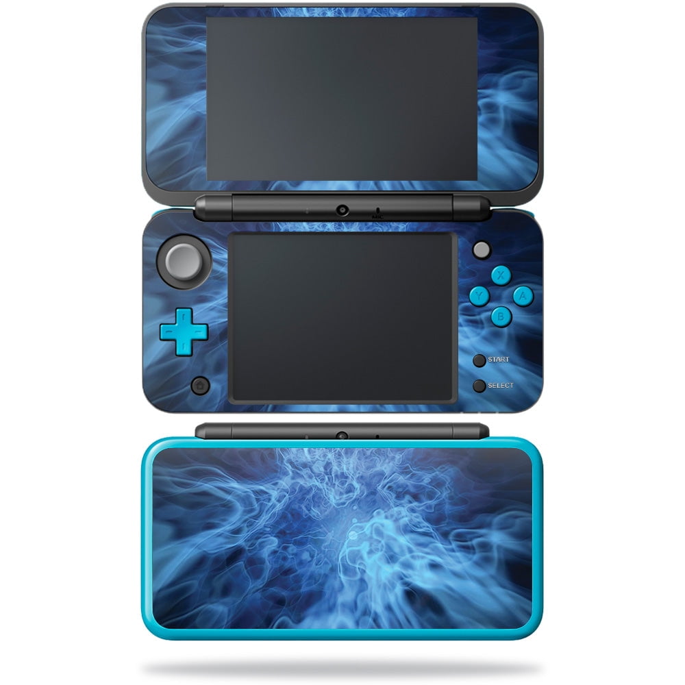 Skin Decal Wrap Compatible With Nintendo New 2DS XL Blue Mystic Flames ...