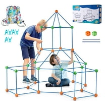 Construct-a-Fort Buildable Children's Playset, 85 Pieces Count per Pack ...