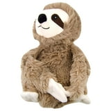 Warmies Plush Animal Toy: Microwavable & Scented Sloth Hugs Comforter ...