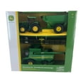 John Deere Toy Set, 1/32 Scale S780 Combine, Grain Head 7290R Tractor ...