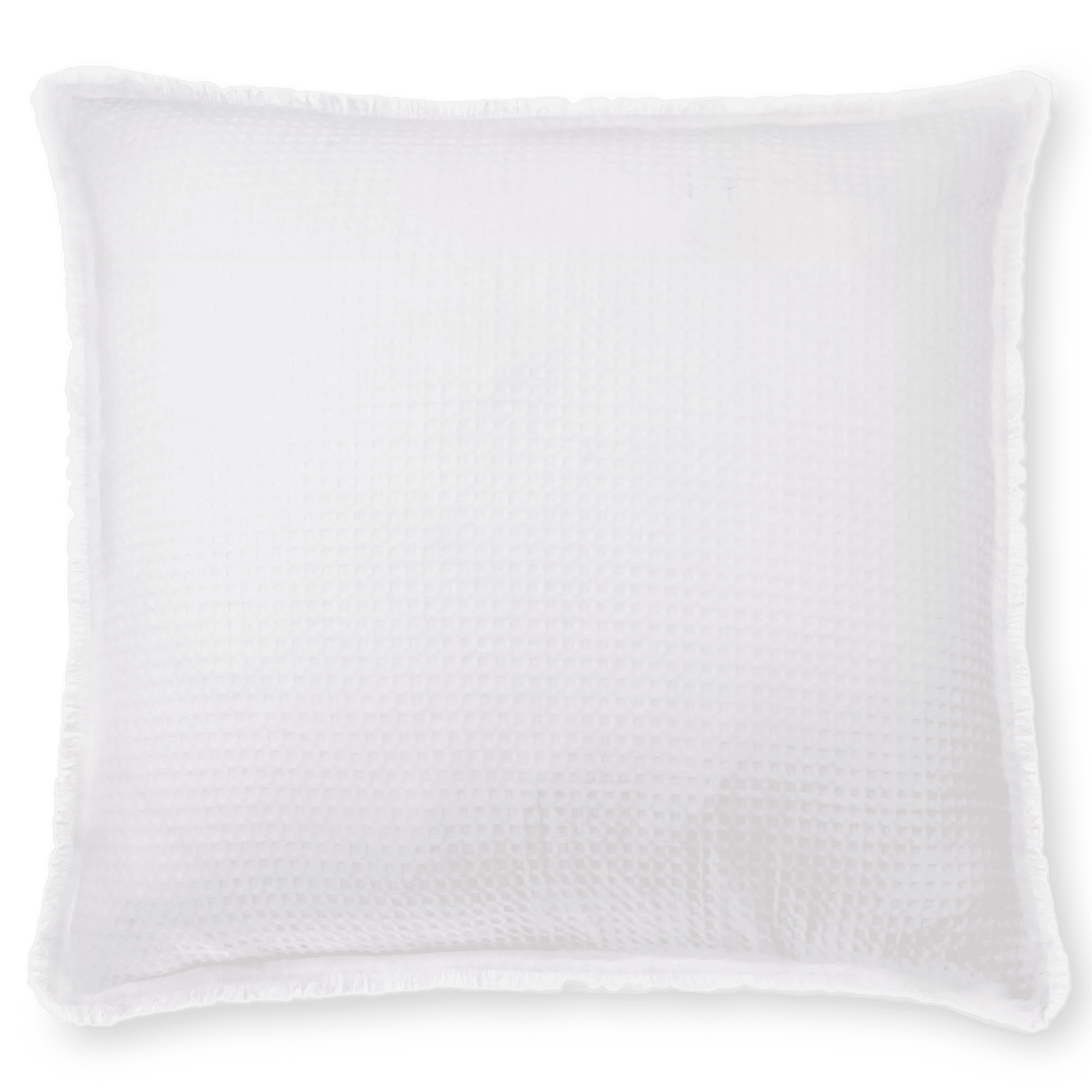Click here for Bouclair White Kristia Decorative Waffle Pillow 26... prices
