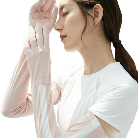 Outdoor UV Sun Protection Gloves Touchscreen Arm Sun Sun Protection ...