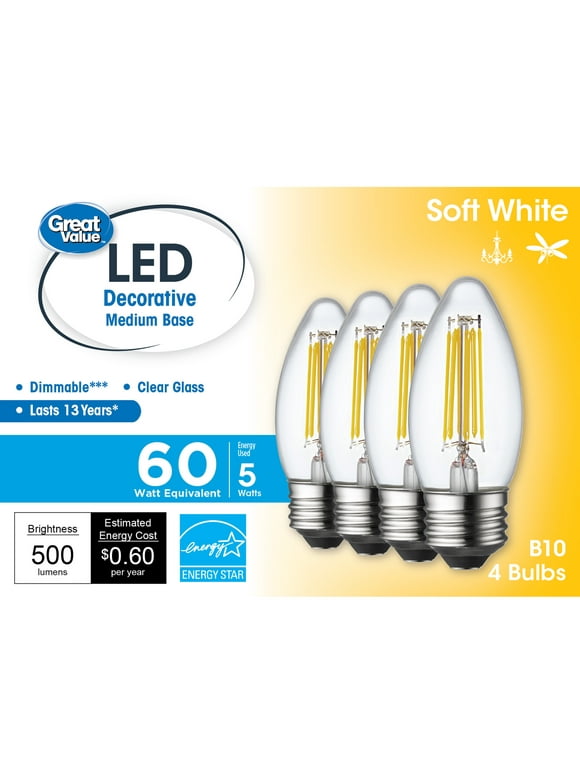 Decorative Light Bulbs in Light Bulbs - Walmart.com