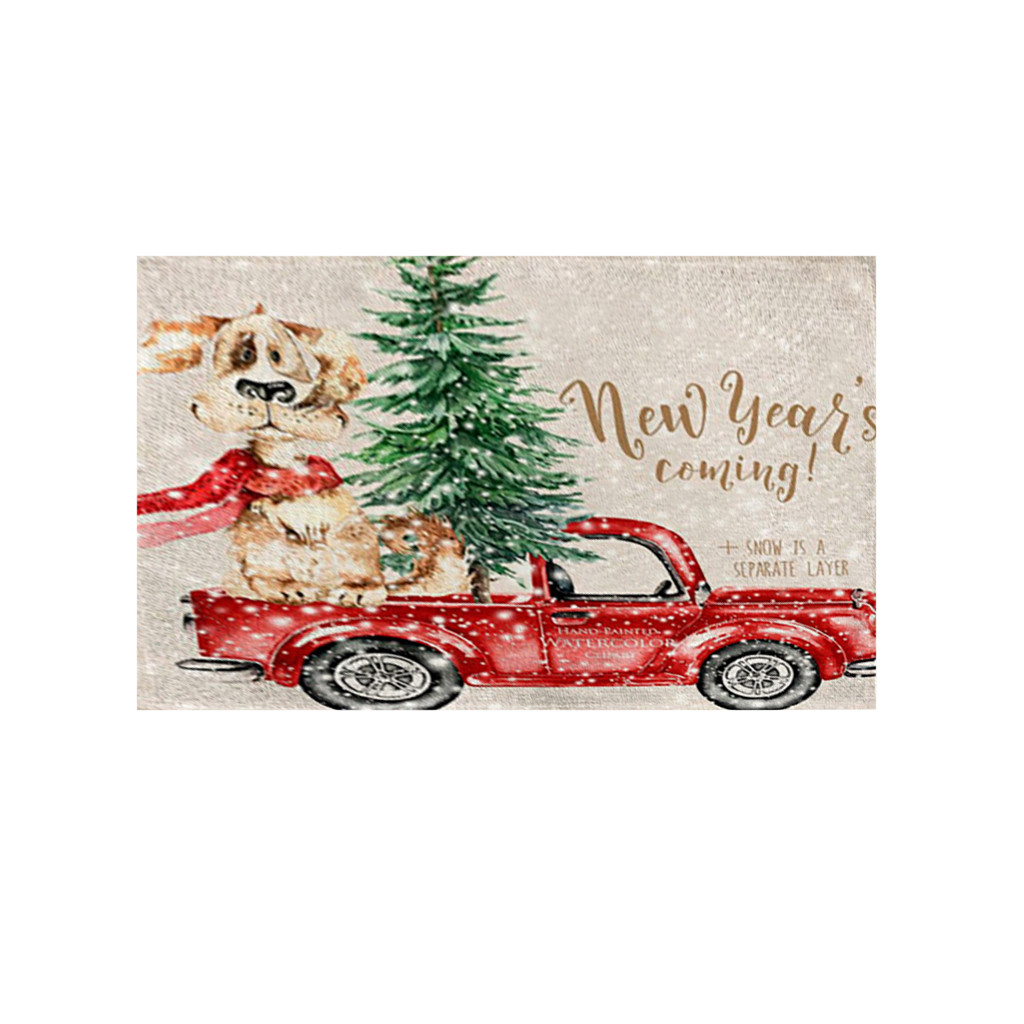 Yaman Christmas Decorations Indoor Friendsmas Party Decorations PVC ...