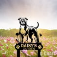 C-CRAFT Custom American Bulldog Memorial Metal Yard Sign Weather ...