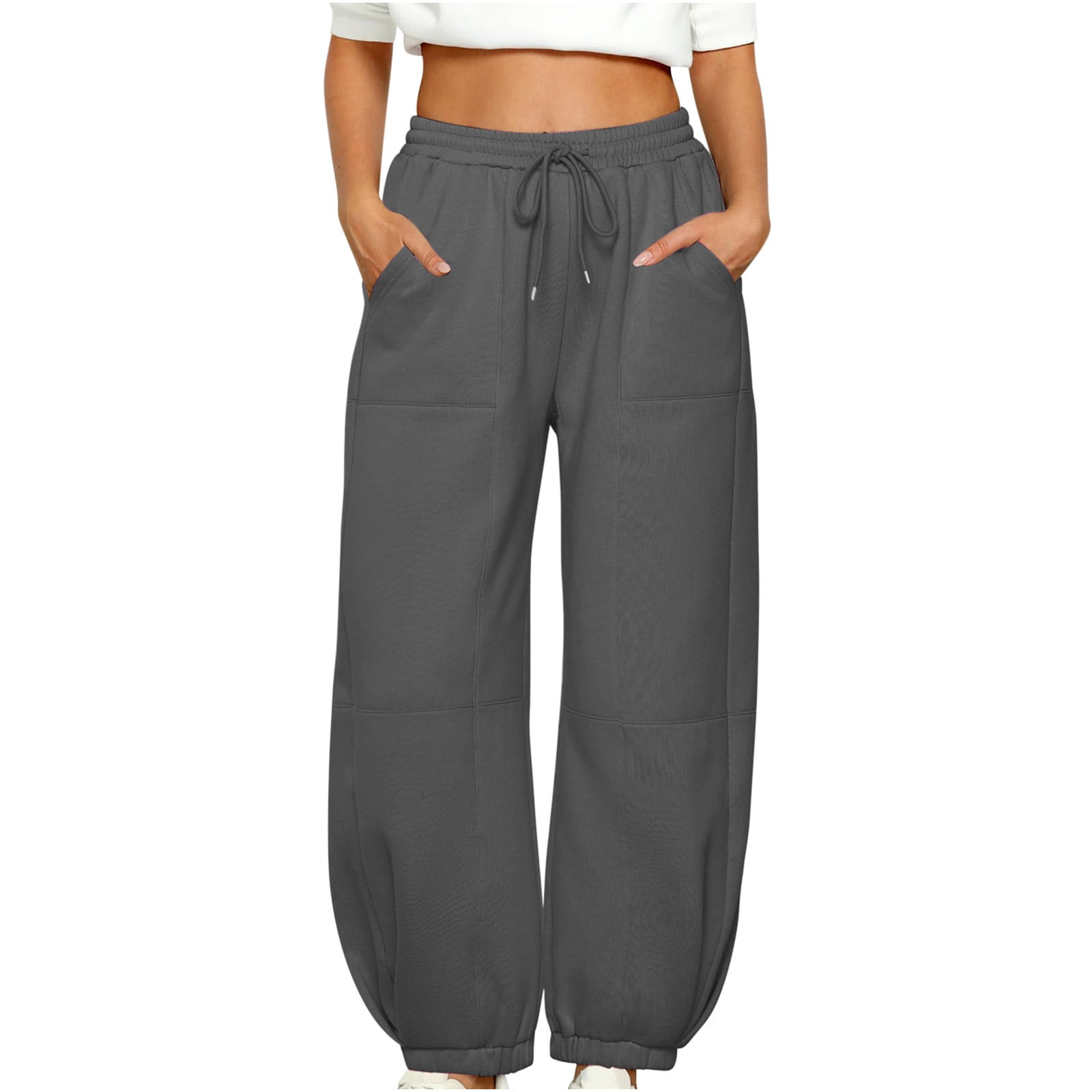 Click here for Timegard Sweatpants For Women Elastic High Waist B... prices