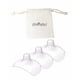purifyou Premium Nipple Shield, Set of 3 with Soft Cotton Reusable ...