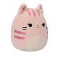 Squishmallows 10-inch Plush Toy - Laura the Pink Tabby Cat, Ultra-Soft ...