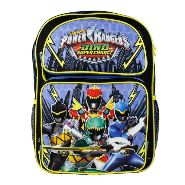 Power Rangers - Backpack - Power Rangers - Dino Super Charge 16" School ...
