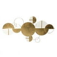 Lysandra Gold Abstract Metal Modern Wall Art - Walmart.com