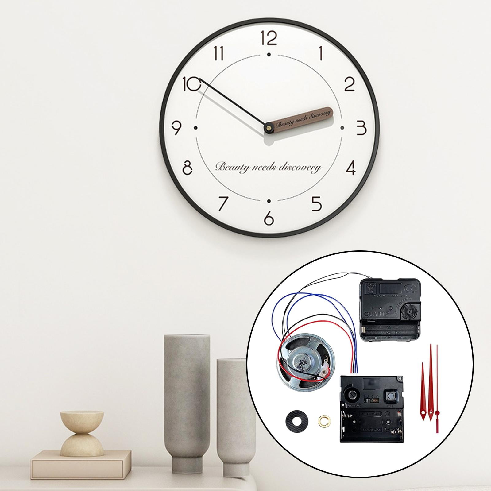 DIY Wall Clock Movement Mechanism Pendulum Clock Movement Replacement ...