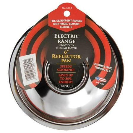 Stanco Metal Products 501-6 6 in. Reflector Pan - Chrome | Walmart Canada