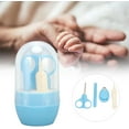 4-in-1 Baby Nail Clippers Set with Cute Case, Infant Fingernail and ...