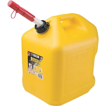 Midwest Can 5 Gallon Metal Auto Shutoff Jerry Gas Can - Walmart.com