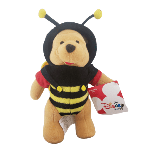 Disney Store Winnie The Pooh BUMBLE BEE Mini Bean Bag Plush 7 ...