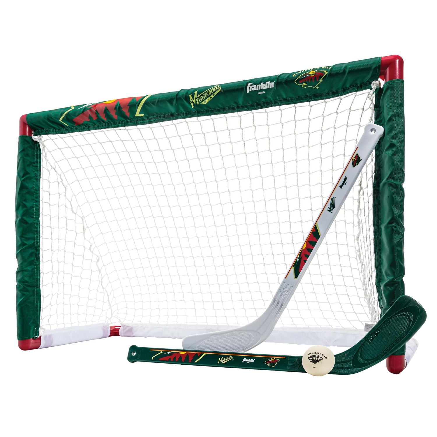 Click here for Franklin Sports Nhl Wild Mini Hockey Set - Kids In... prices