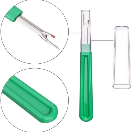 5 Pieces Seam Ripper Scissors Metal Stitch Rippers with Supplies Metal ...