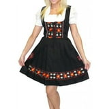 Dirndl Trachten Haus 3 Piece Short German Oktoberfest Dirndl Cotton ...