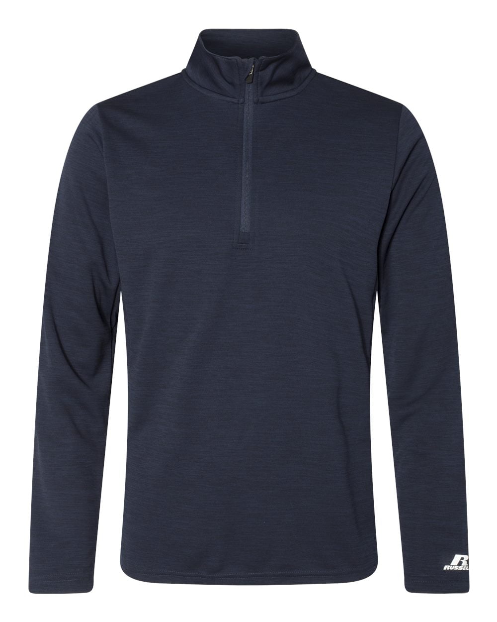 Russell Athletic Men's Striated Quarter-Zip Pullover, Style QZ7EAM ...