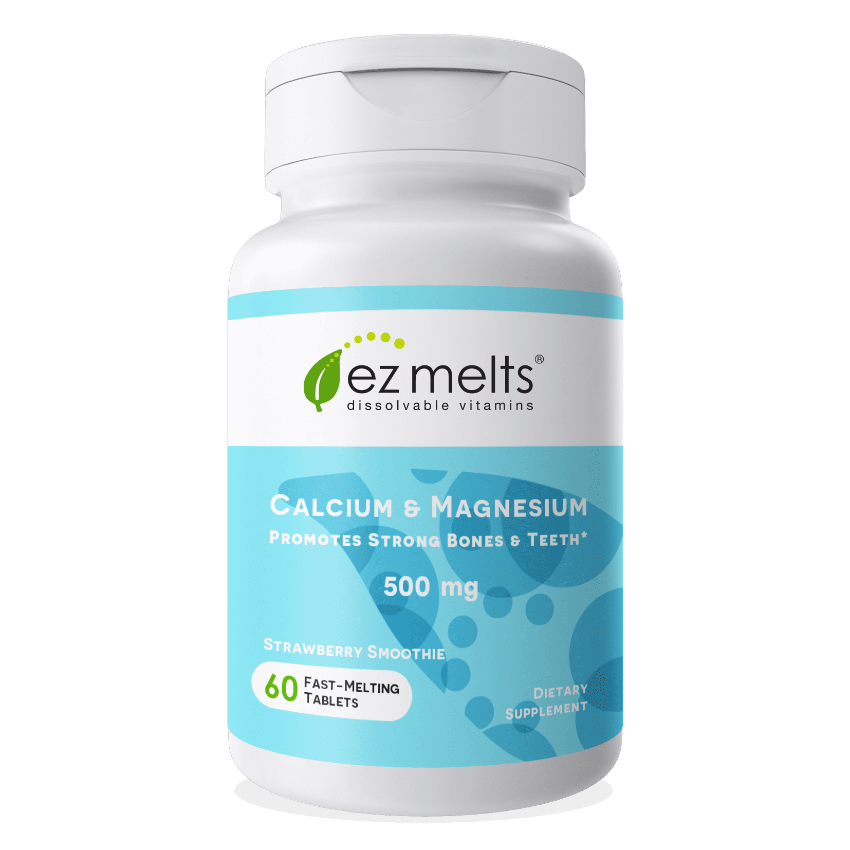 Buy EZ Melts Calcium & Magnesium with Vitamin D3 Dissolvable Tablets ...