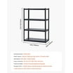 Rubbermaid Garage FastTrack Rail Shelf Kit, 16-Piece, Black - Walmart.com