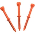 Consistent Tees Biodegradable Golf Tees, 3 1/4" 10ct. Orange, Designed ...