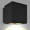 10in Architectural Bronze Outdoor Angle Shade Sign Light Fixture with ...