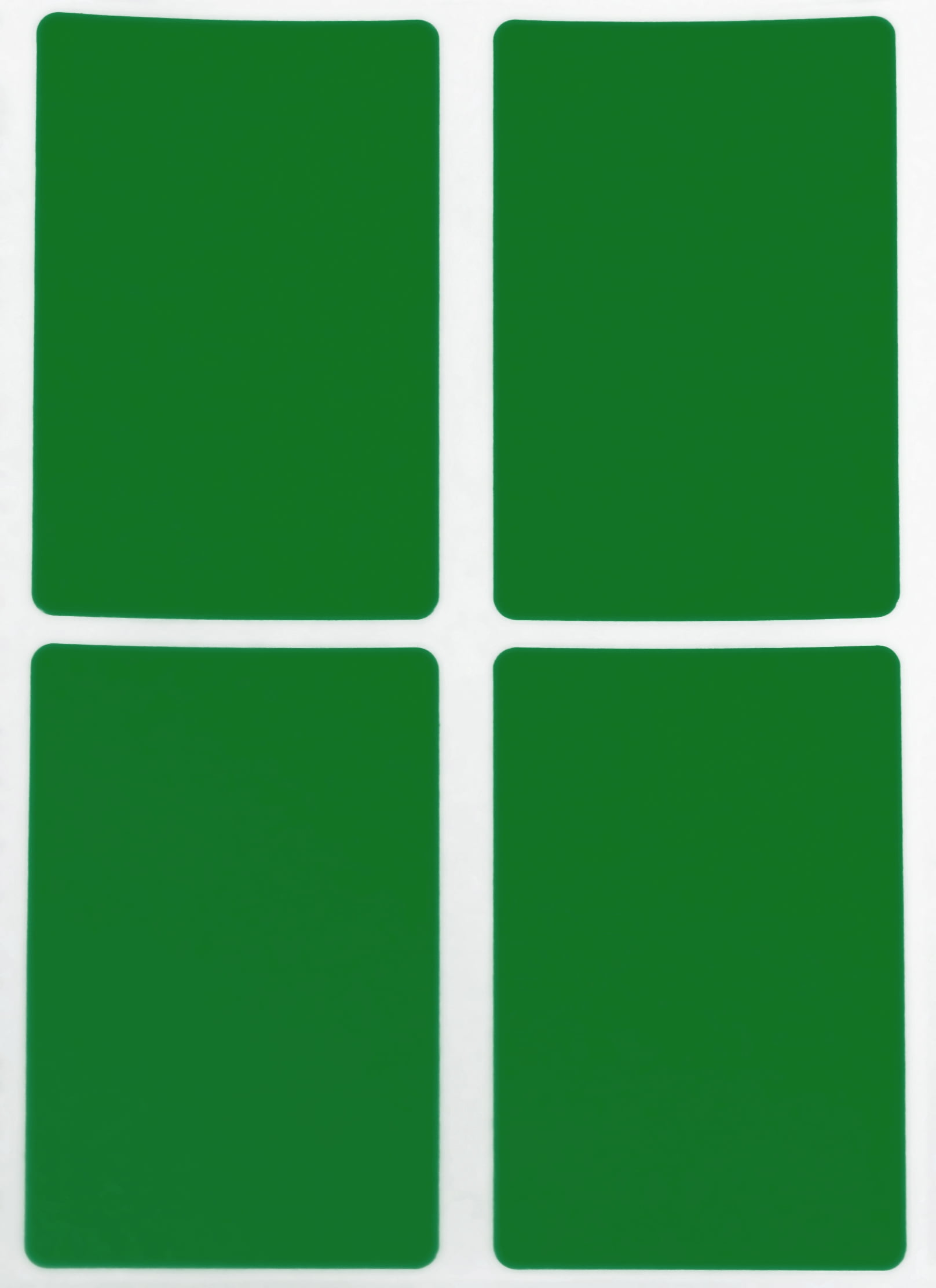Royal Green Color-Coding Labels 3x2 in Rectangular Label Sticker to ...