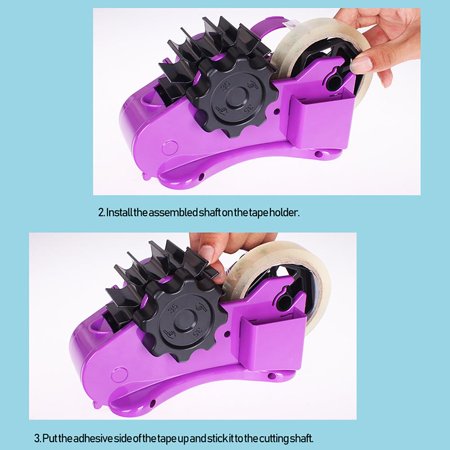 Multifunctional Automatic Tape Roll Cutter Tape Dispenser with1-inch ...