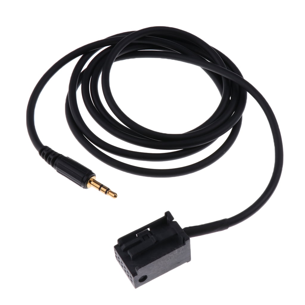 Male AUX Audio 3.5mm Cable Input Adapter For Fiesta - Walmart.com