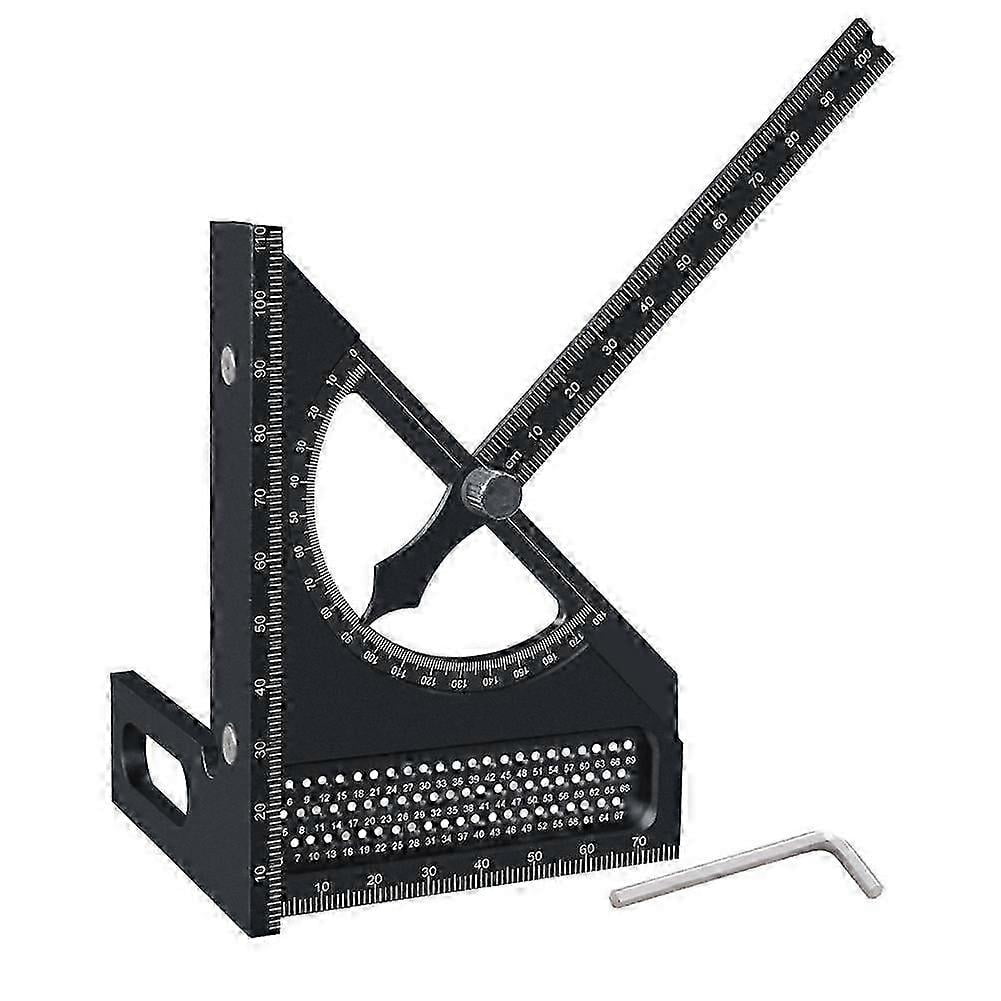 3D Adjustable Carpentry Square Protractor With 180 Degree Quick Marking ...