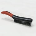 Hyper Tough 4x16 Row Carbon Steel Wire Brush Heavy Duty Cleaning ...