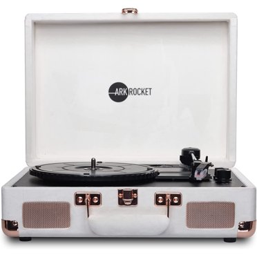 Journey+ Signature Record Player- Cream - Walmart.com