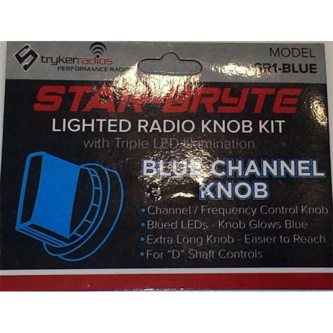 Stryker SR1BLUE Blue LED Lighted Channel Knob Kit - Walmart.com