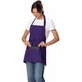 Chef Works Cooking Apron, 3-Pocket Purple Kitchen Apron for Women and ...