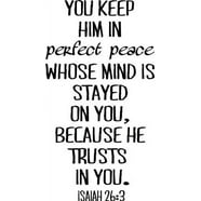 Lead Me Guide Me Walk Beside Me Bible Verse Inspired Wall Decal, Our ...