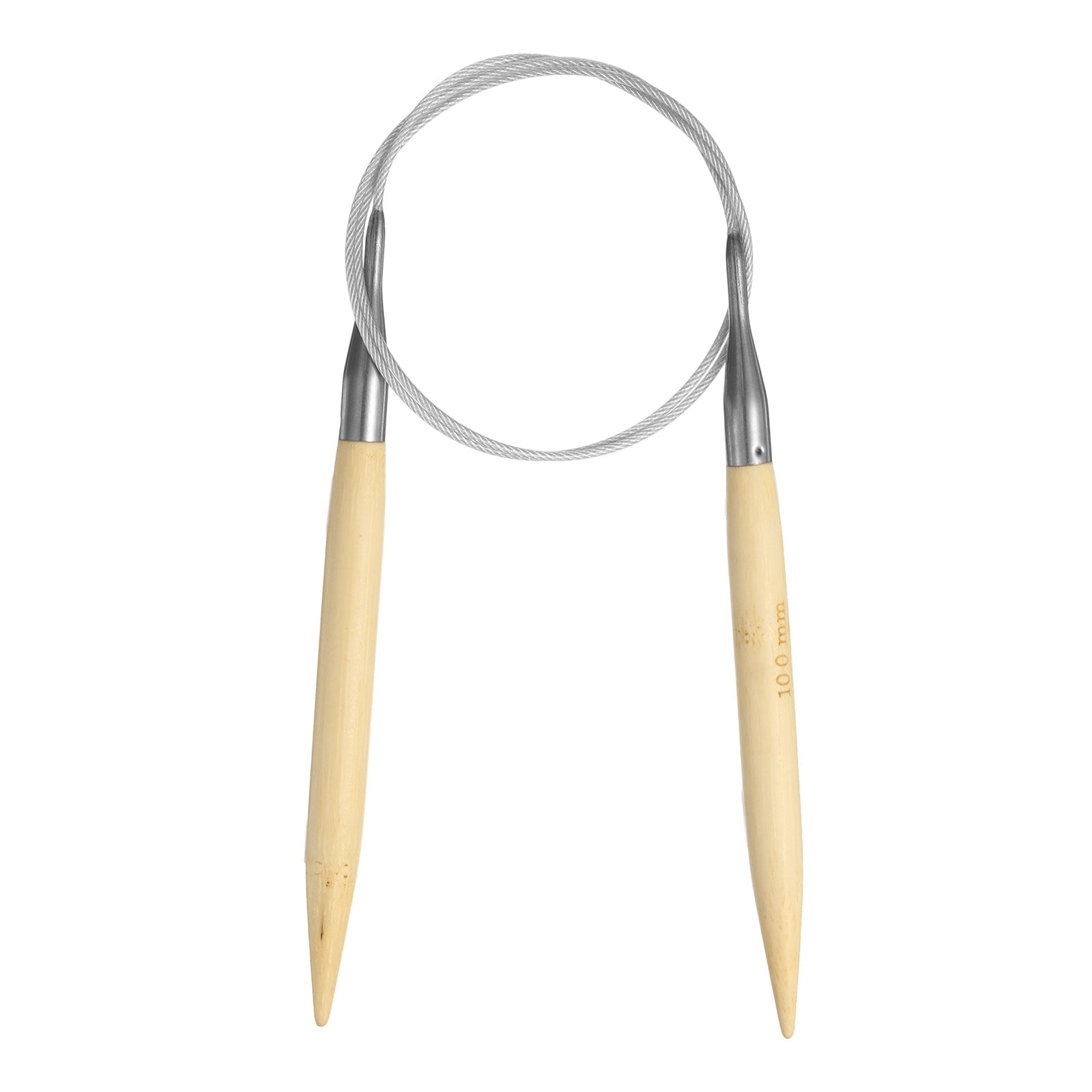 Click here for Uxcell Size Us 15 (10mm) Bamboo Steel Cable Circul... prices