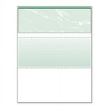 "Standard Security Check, 11 Features, 8.5 X 11, Green Marble Top, 500 ...