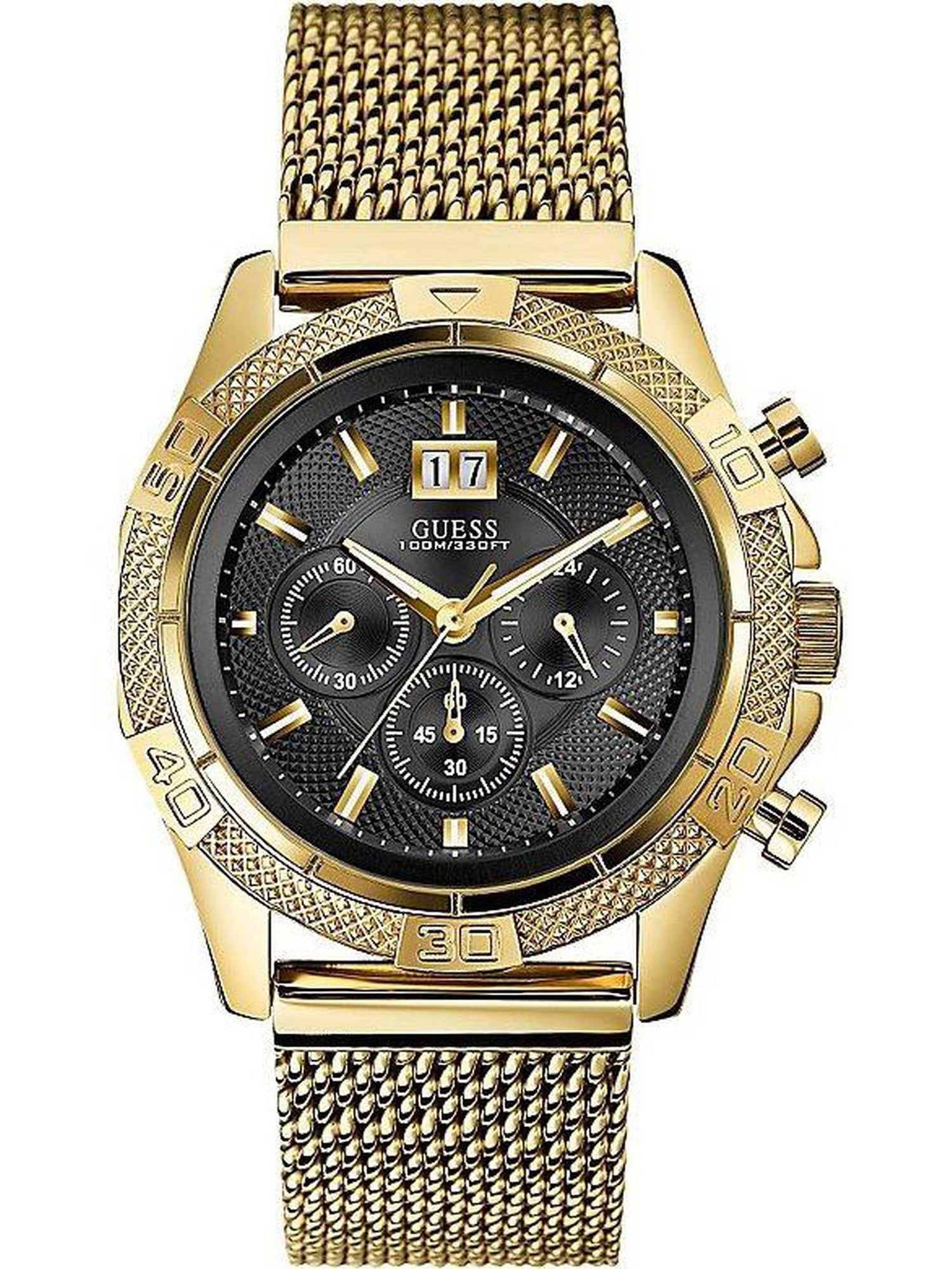 Gold-Tone Sport Chronograph Mens Watch U0205G1 - Walmart.com