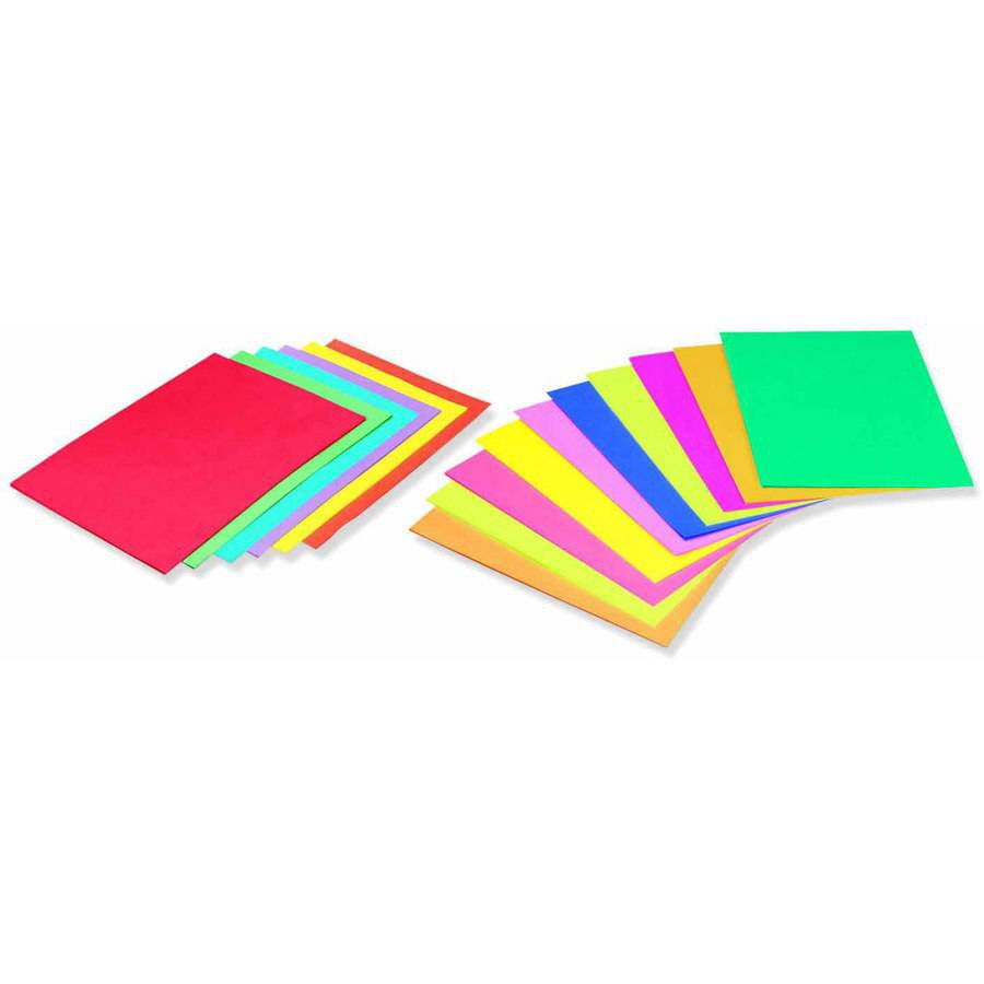 Pacon Multi-Purpose Paper, 8-1/2 x 11 Inches, Bright Colors, Pack of ...
