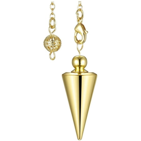 Top Plaza Bronze Metal Copper Spiritual Point Pendulum for Divination ...