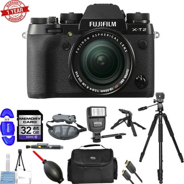 Fujifilm X-T2 Mirrorless Digital Camera (Body Only) - Walmart.com