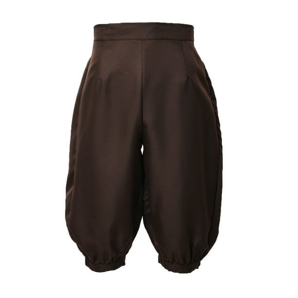 BPURB Retro Colonial Pants Renaissance Mens Knicker Pants Breeches ...