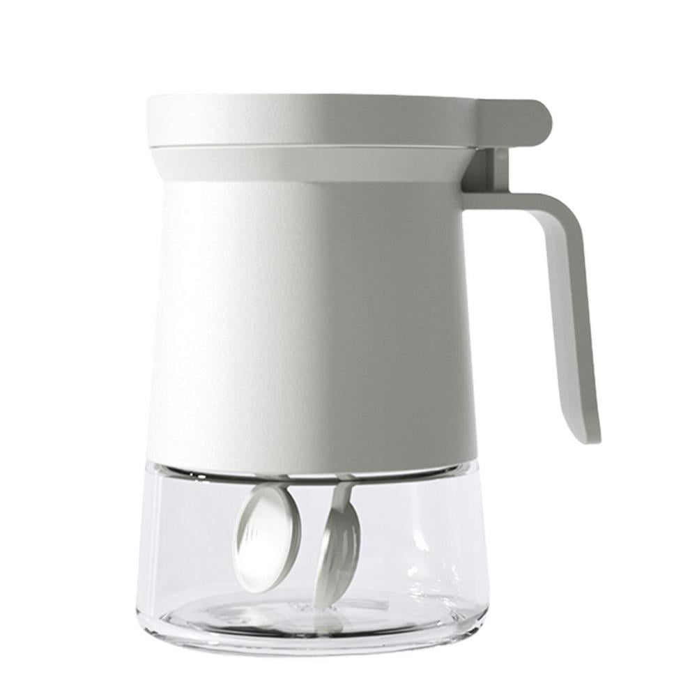 Tohuu Spice Jars With Spoon Glass Spice Jars Salt And Pepper Shakers ...