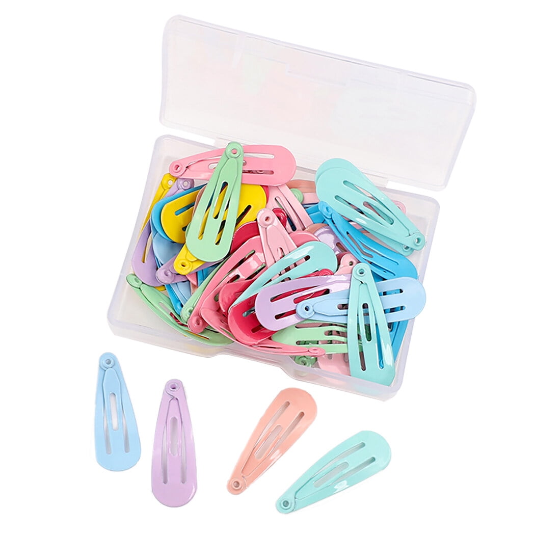 Click here for Bangcool 50pcs Snap Hair Barrette Pure Color Snap... prices