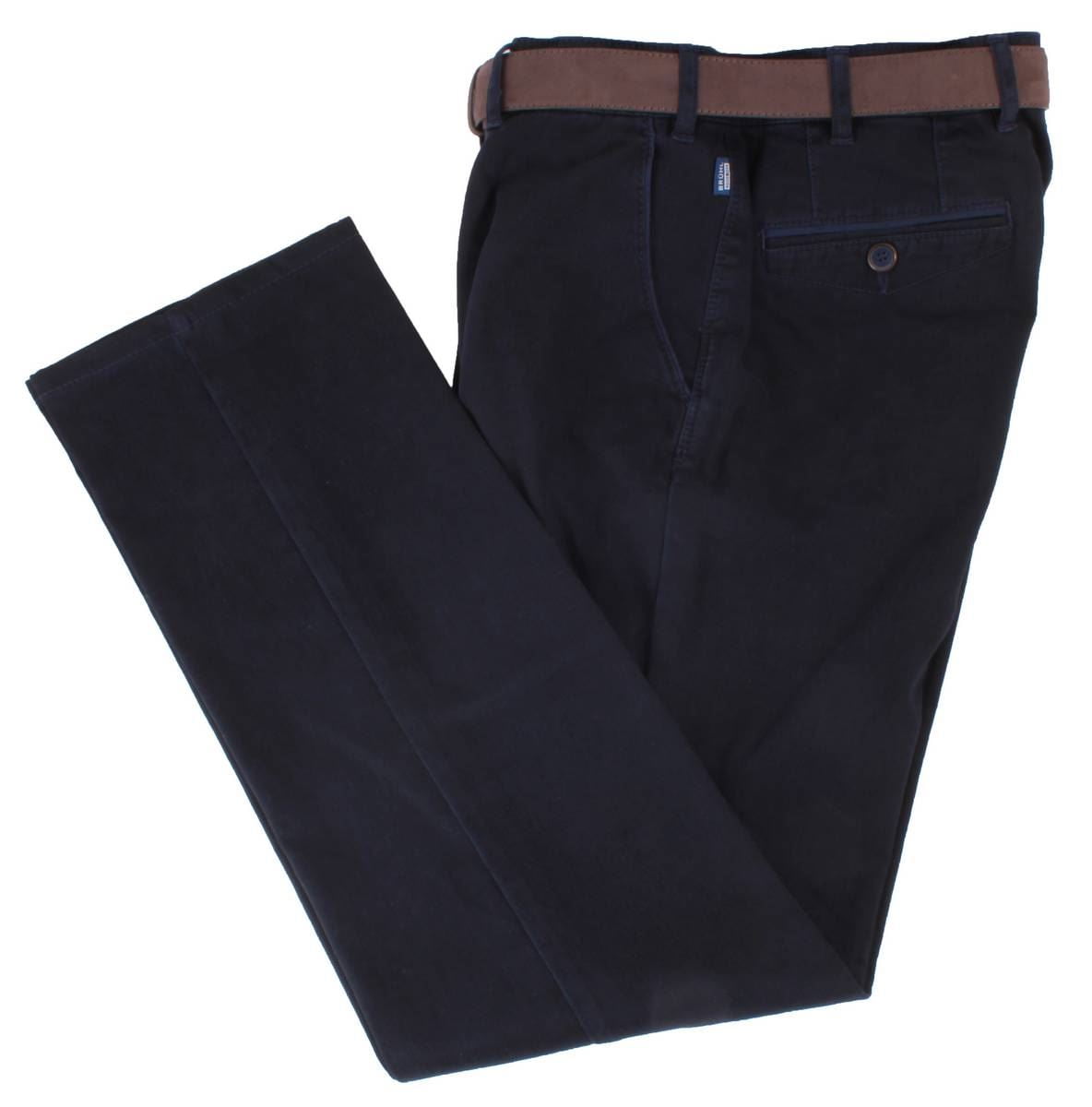 BRUHL Venice B Turn Autumn Weight Chinos - Marine Navy - Walmart.com