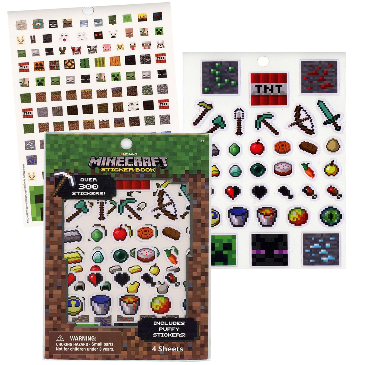 Click here for Kimmy Shop Minecraft Sticker Book With 300+ Sticke... prices