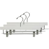 Free Shipping! International Hanger Wooden Bottom Hangers with Clips ...